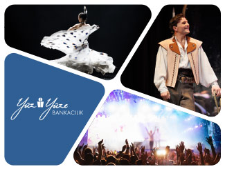 Yüz Yüze Bankacılık müşterileri Maximiles Black ile sahne sanatları ...